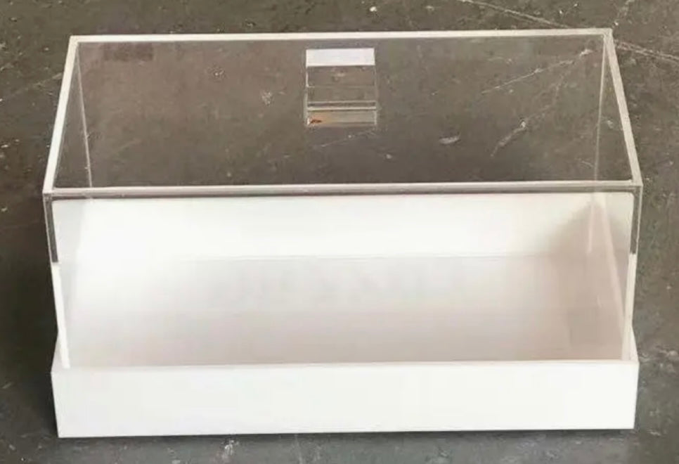 Rectangle Cake Dome with White Base – Blancnoire Fine Gifts