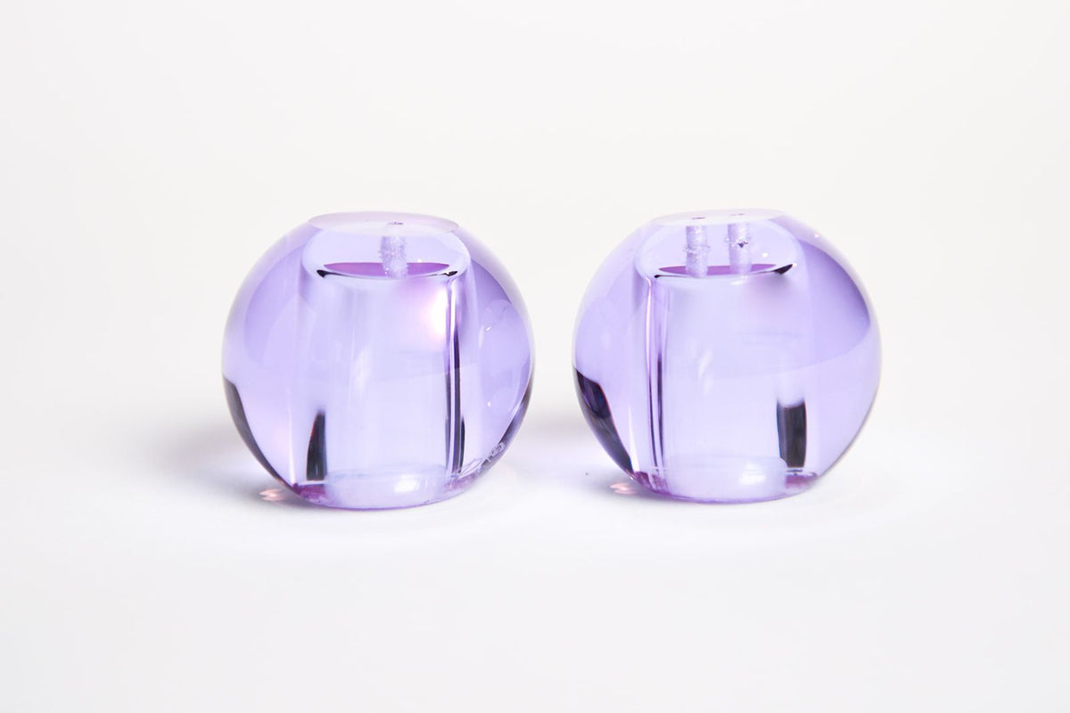 Round Crystal Salt Shaker - Multiple Colors – Blancnoire Fine Gifts